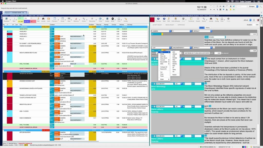 Rundown – Octopus e-Learning